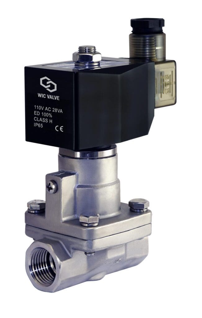 2SCM Series High Pressure Steam Solenoid Process Valve Archives - WIC Valve