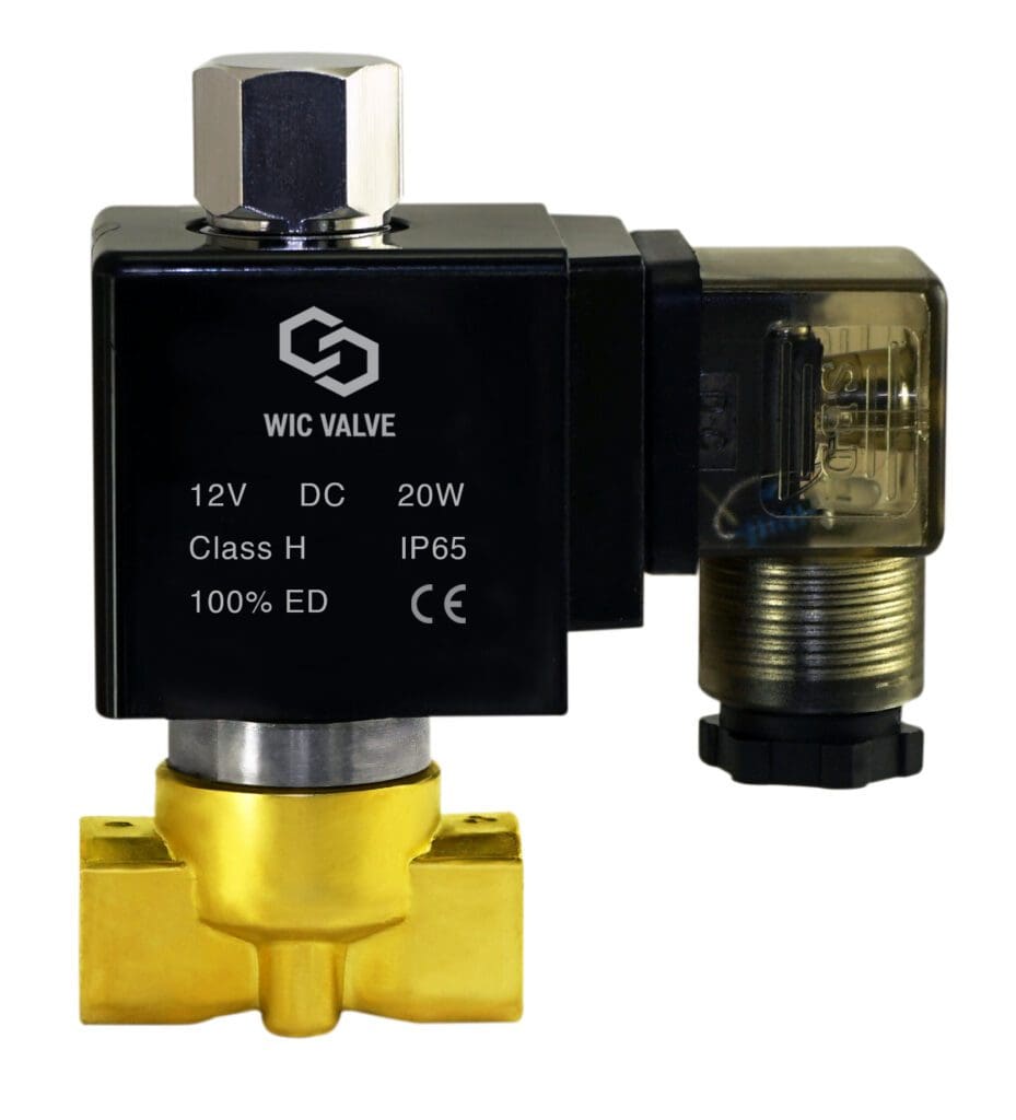 1/4" Inch Normally Open Fast Response Electric Solenoid Valve - WIC Valve
