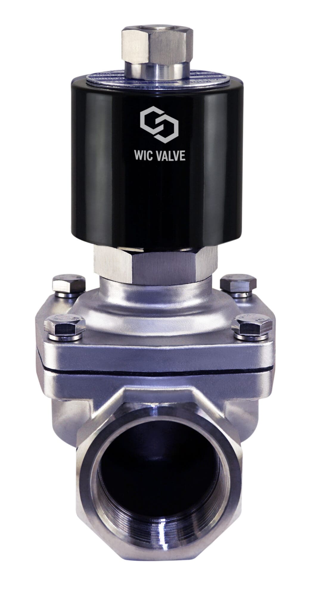 1.5" Inch Normally Open Stainless Steel Valve – 2SOW - WIC Valve