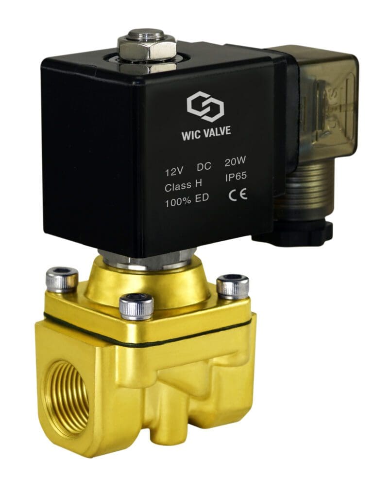 1/2" Inch Zero Differential High Pressure 290 PSI Electric Valve - Wisdom International ...