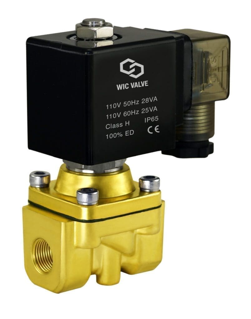 1/4" Inch High Pressure High Flow Brass Valve - Efficient - WIC Valve