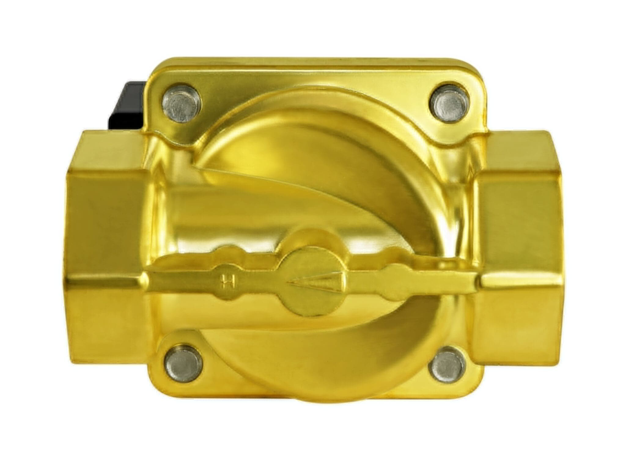 1" Inch High Pressure Normally Open Brass Electric Valve - WIC Valve
