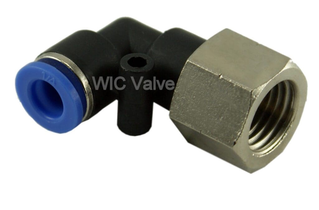 Female Elbow Connector Push In Fitting Archives - WIC Valve
