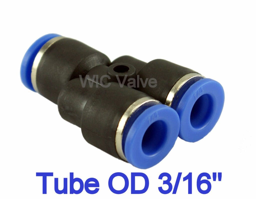 Y Union Connector Push In Fitting Archives - WIC Valve