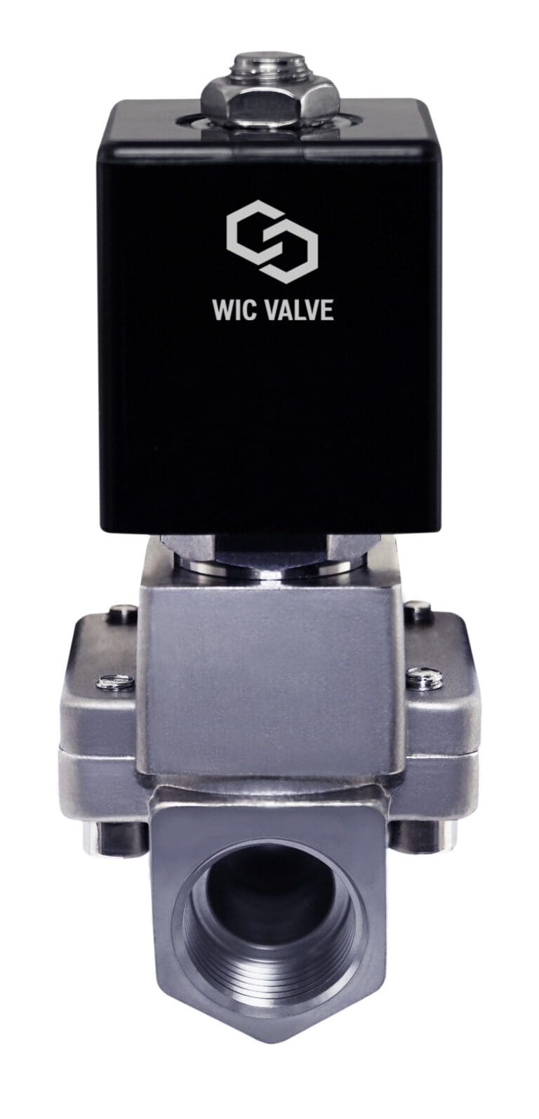 3/4" SS316 Stainless High Pressure Electric Water Process Valve - WIC Valve