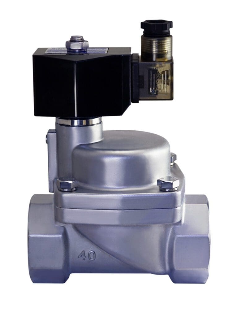 1.5" Inch High Pressure Stainless Steam Solenoid Valve NC - WIC Valve