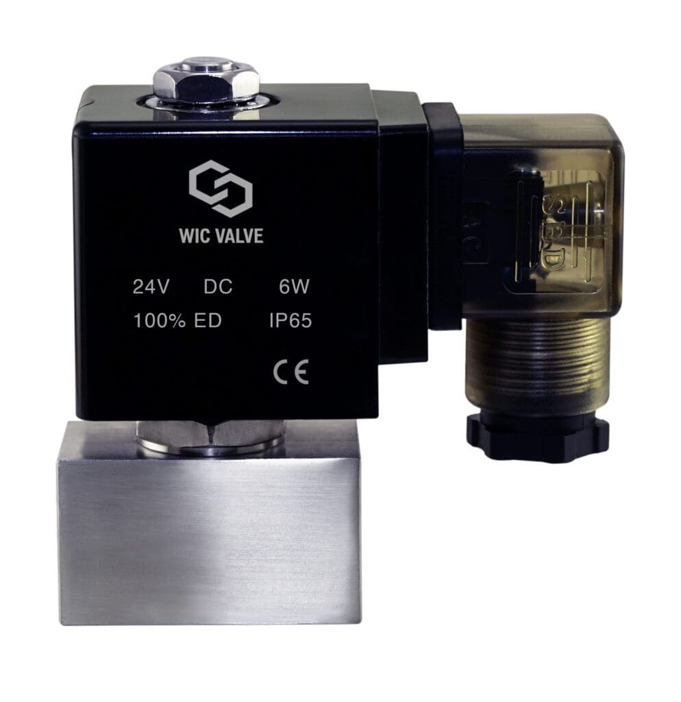 1/4" High Pressure Stainless Steel Valve with Seals - WIC Valve