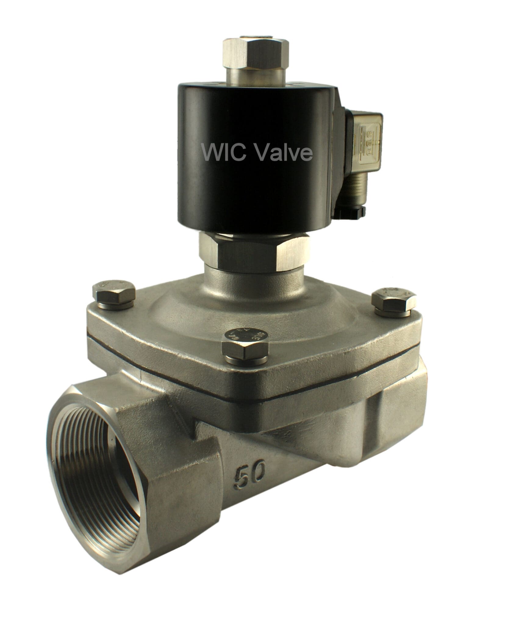 2" Inch Normally Open General Purpose Stainless Steel - WIC Valve