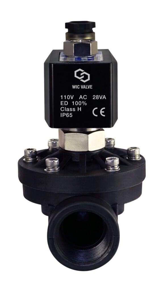 1 Inch Normally Open Zero Differential Electric Solenoid Valve - WIC Valve