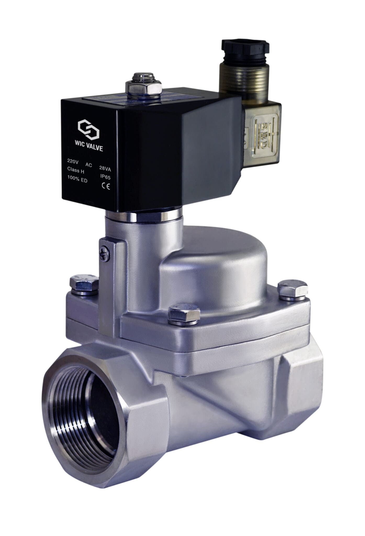 1.25" Inch High Pressure Stainless Steel Electric Valve - WIC Valve