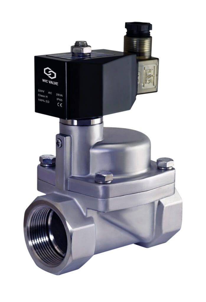 2SCM Series High Pressure Steam Solenoid Process Valve Archives - WIC Valve